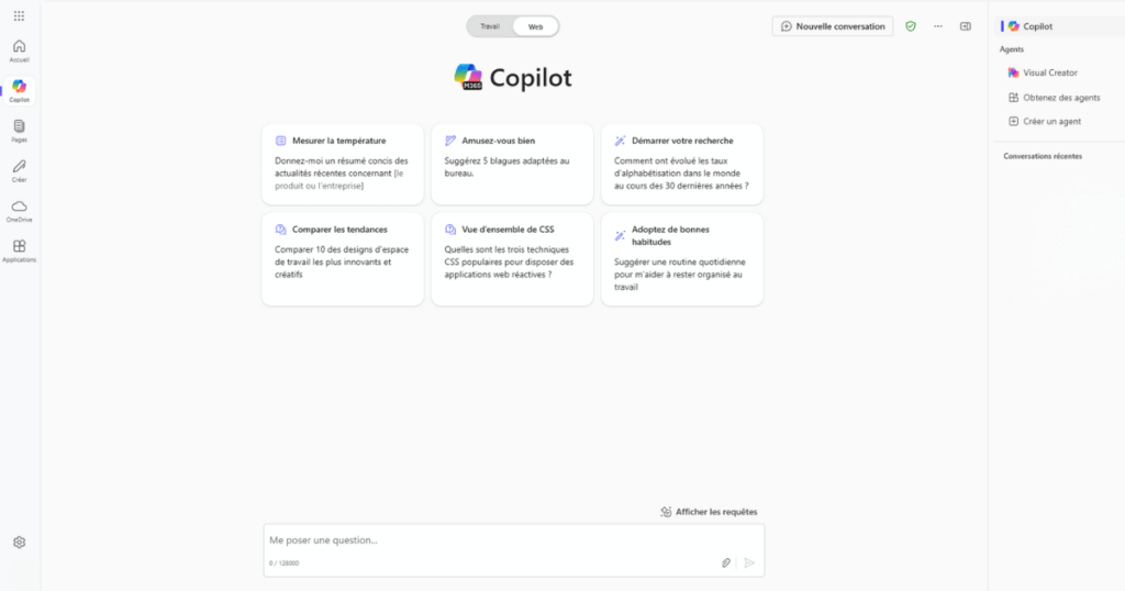 Nouveauté Microsoft : Microsoft 365 Copilot Chat